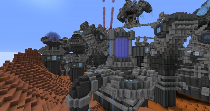 Area 45 Mars solo build contest Minecraft Map