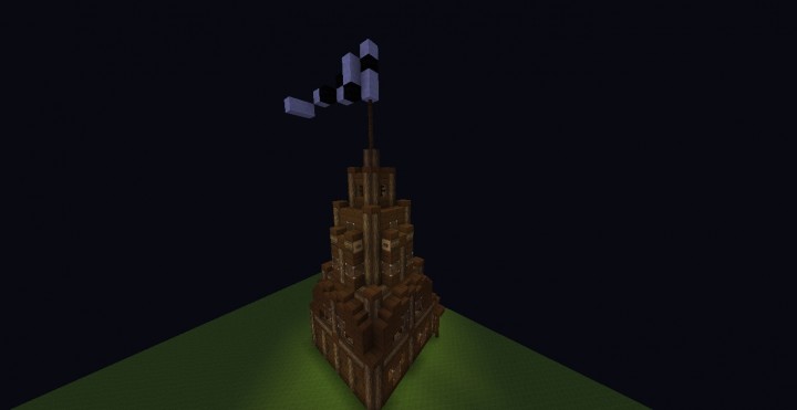 Urno's Rustic Tower Rounded Style. Minecraft Map