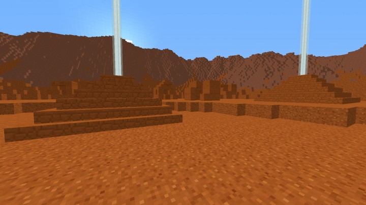 Martian Temple Ruin's Minecraft Map