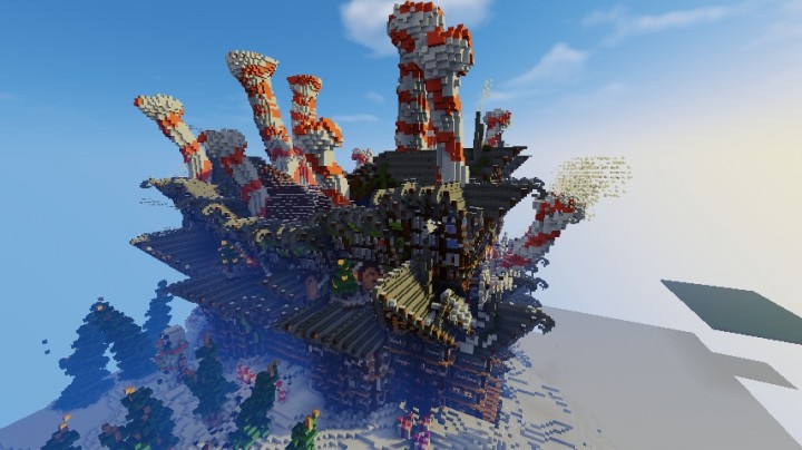 Santa's Factory Minecraft Map