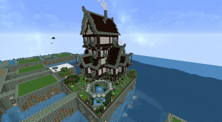 Steampunk House Minecraft Map