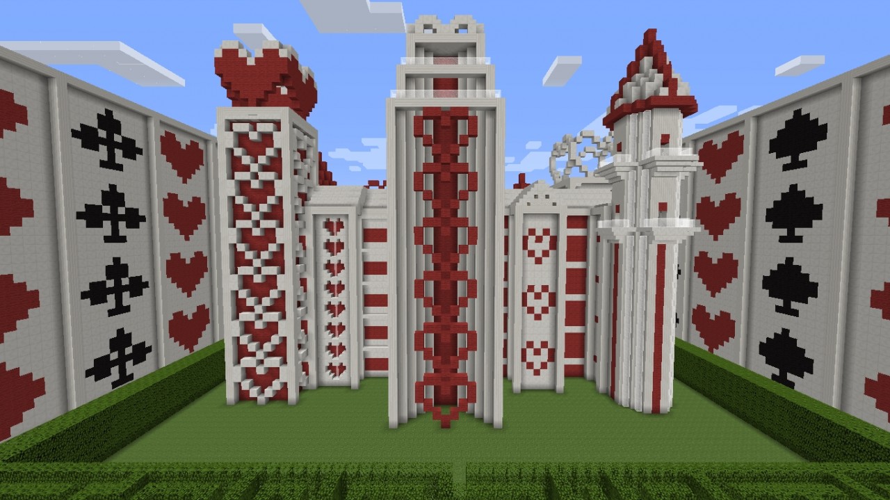 Queen of Hearts Castle Minecraft Map