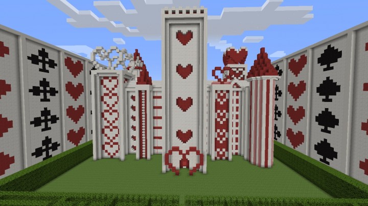 Queen of Hearts Castle Minecraft Map
