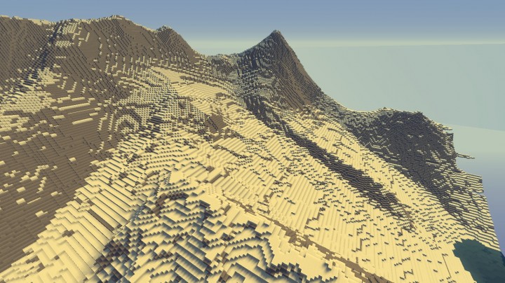 Snowy Mountain Minecraft Map