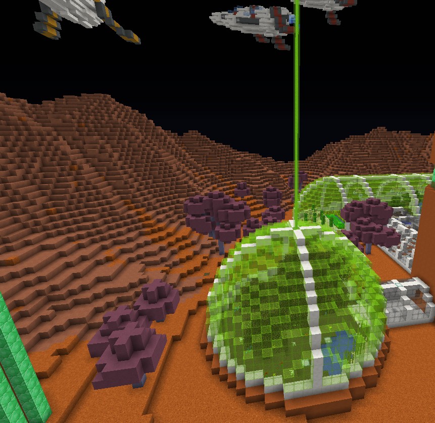 Conquest And Exploitation [Life On Mars Solo Build Contest] Minecraft Map