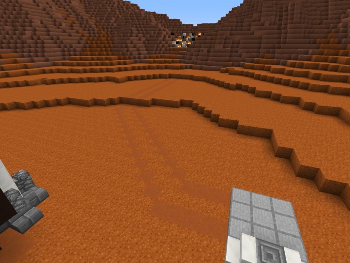 First Men on Mars.... Minecraft Map