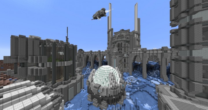 Mars Settlement - Research Facility Minecraft Map