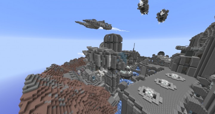 Mars Settlement - Research Facility Minecraft Map