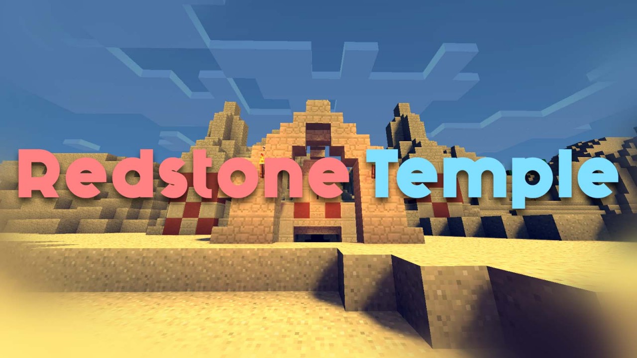 Redstone Temple - 1.8+ Minecraft Map