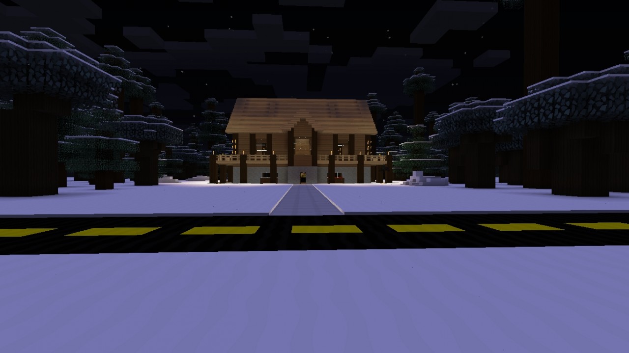 Winter Home Minecraft Map