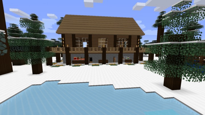 Winter Home Minecraft Map