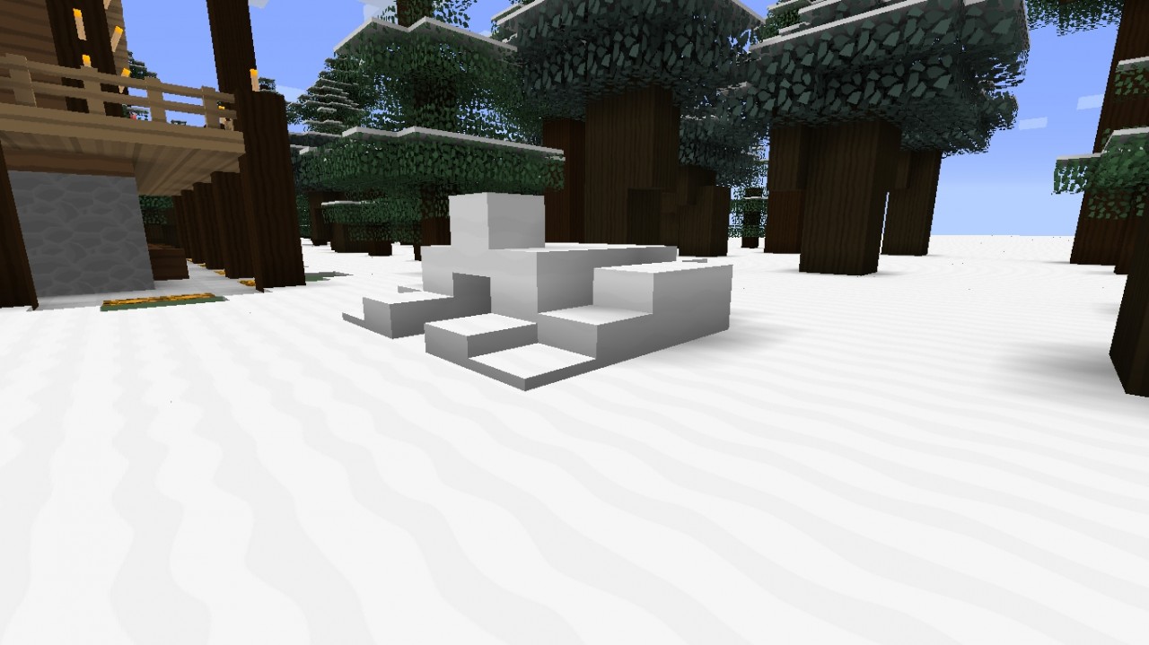 Winter Home Minecraft Map