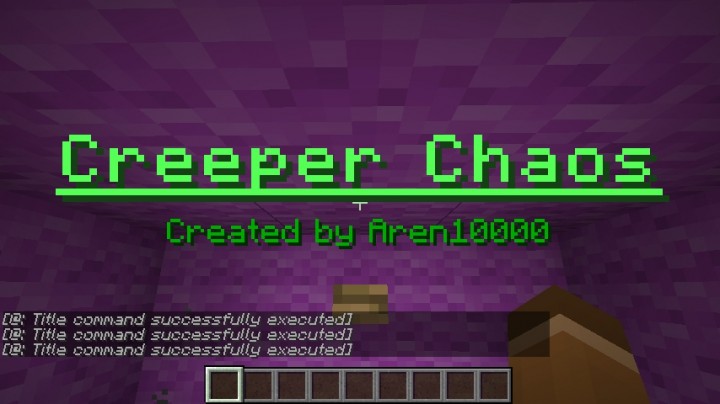 Creeper Chaos Custom Mod Adventure! Minecraft Map