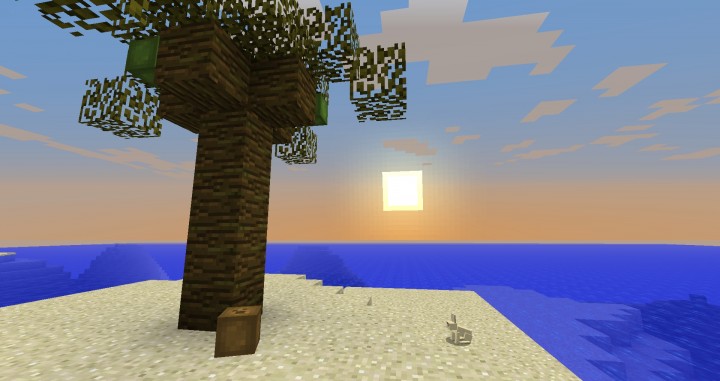 Growable Coconut Trees & Edible Coconuts | One Command Block | 1.10 ...