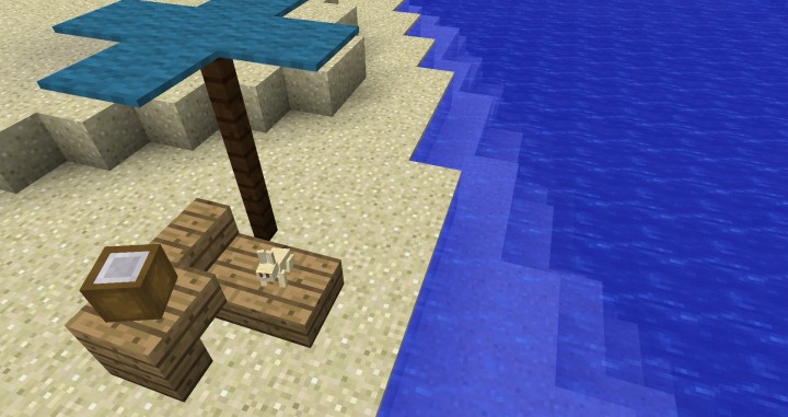 Growable Coconut Trees & Edible Coconuts | One Command Block | 1.10 ...