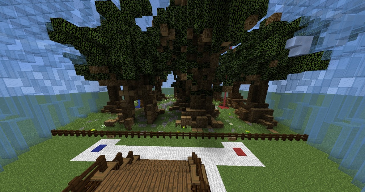 Battle of Dome: The Forest Minecraft Map