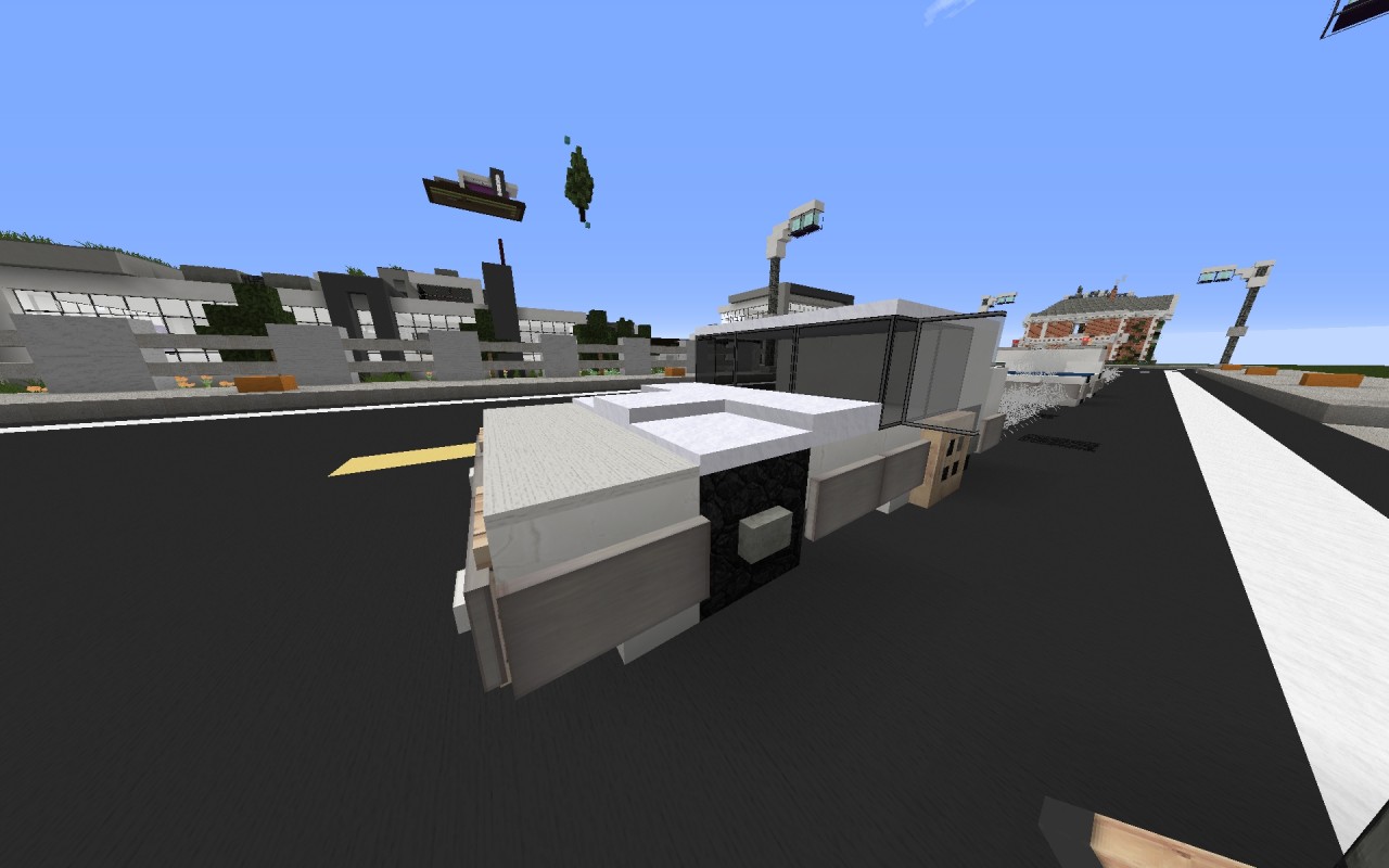 Minecraft-Sports car Minecraft Map