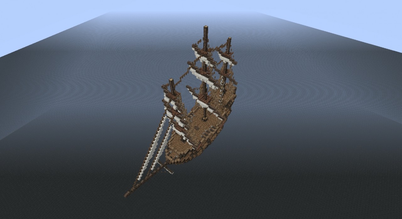 Aleroy's trade ship from guild "Trading Company" Minecraft Map