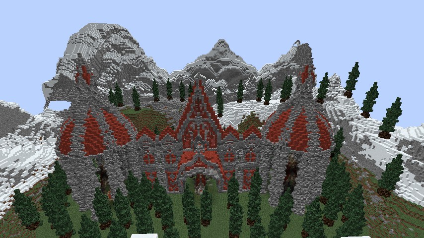 The Glory Of Mountain Minecraft Map