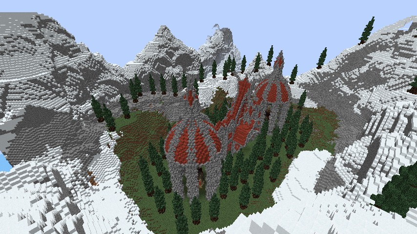 The Glory Of Mountain Minecraft Map