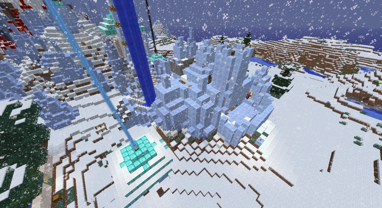 Ice Village By XxEnderDeathGamingxX Minecraft Map