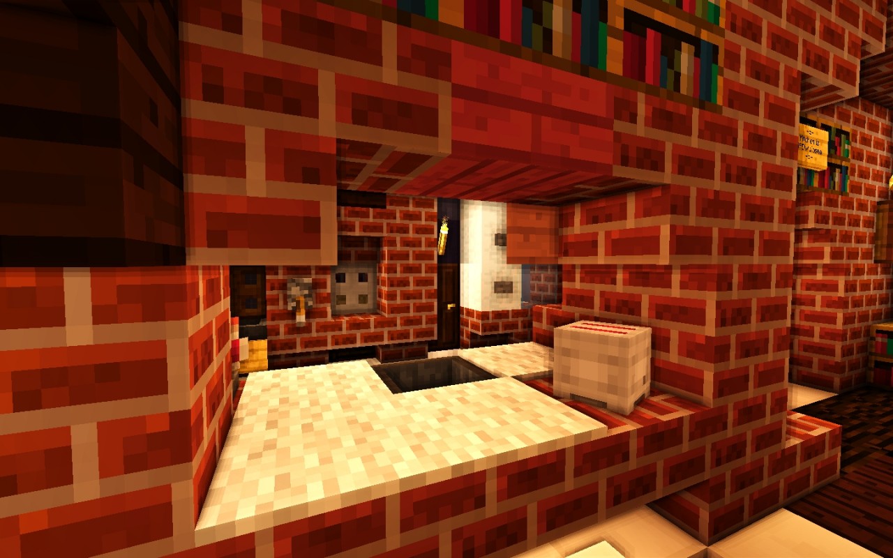 Blue Country Home Minecraft Map