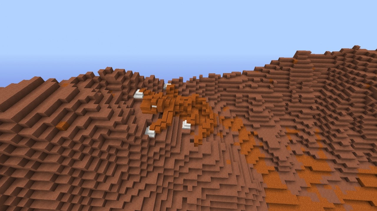 Mars 80 Million years ago [Life On Mars Solo Build Contest] Minecraft Map