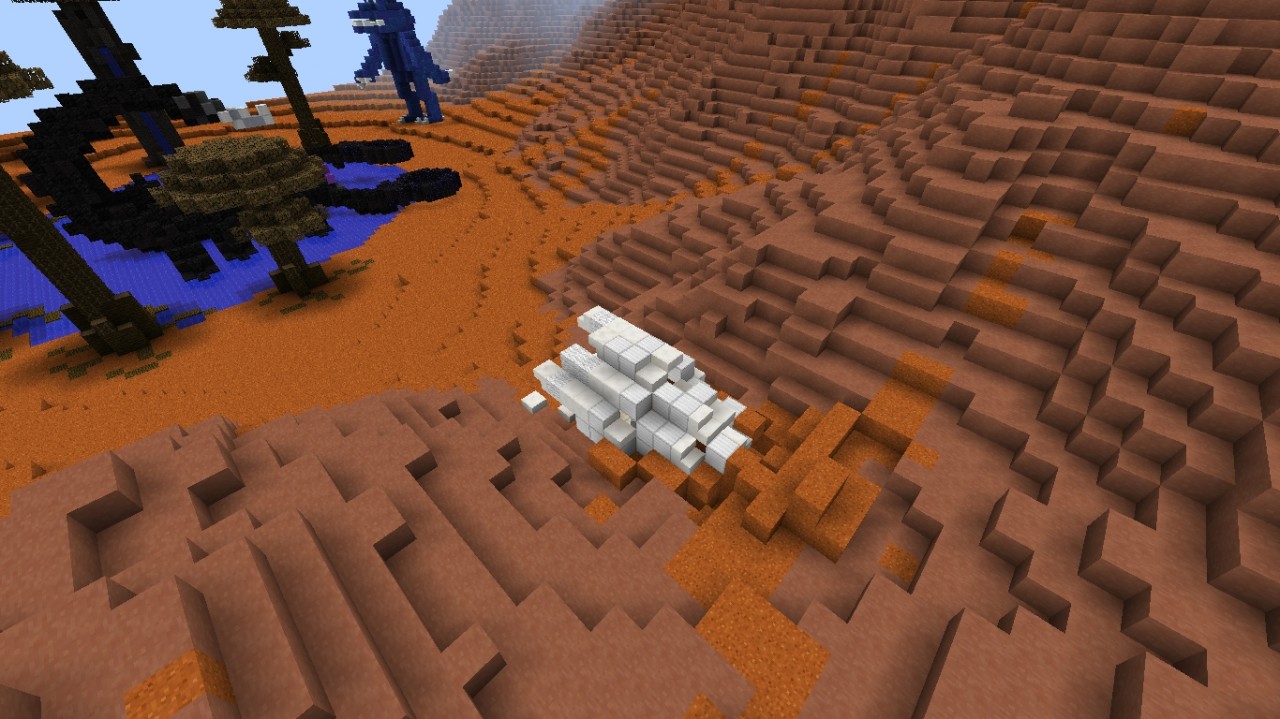 Mars 80 Million years ago [Life On Mars Solo Build Contest] Minecraft Map