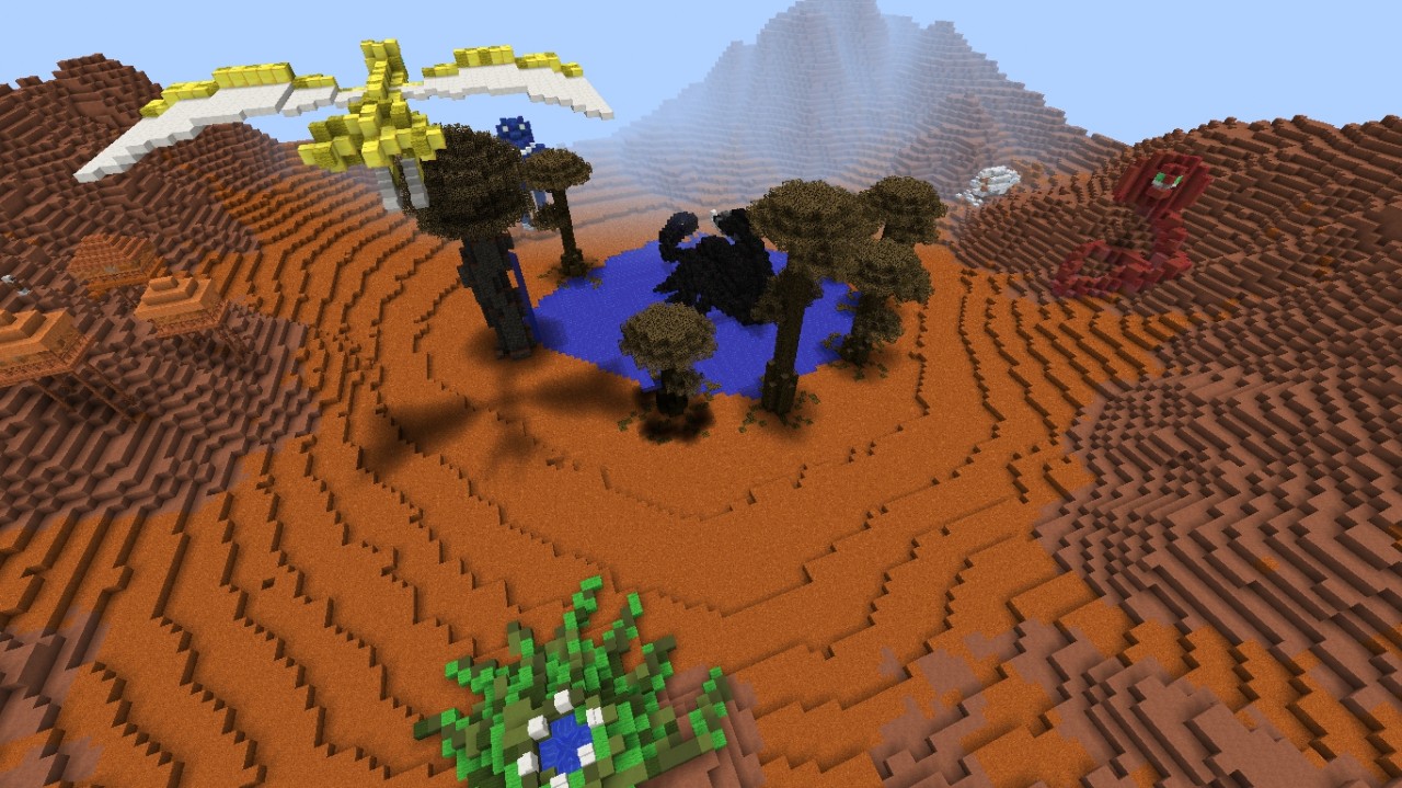 Mars 80 Million years ago [Life On Mars Solo Build Contest] Minecraft Map