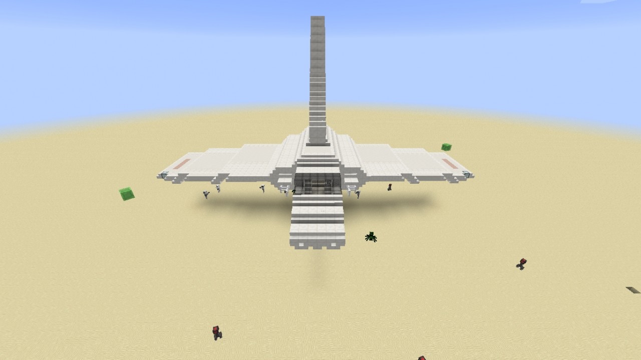 Star Wars Imperial Shuttle (TATOOINE) Minecraft Map