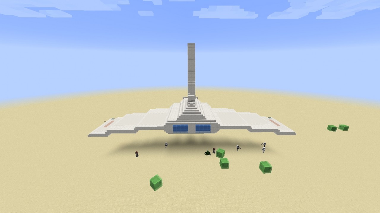 Star Wars Imperial Shuttle (TATOOINE) Minecraft Map
