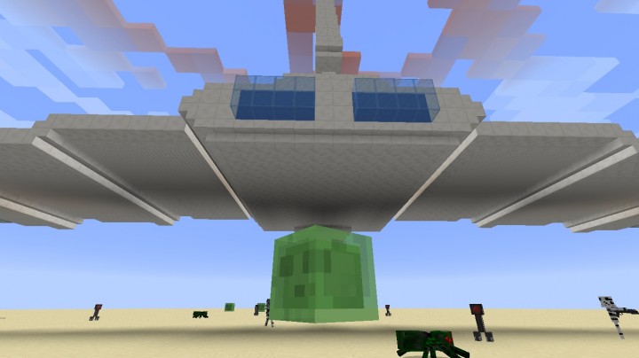 Star Wars Imperial Shuttle (TATOOINE) Minecraft Map