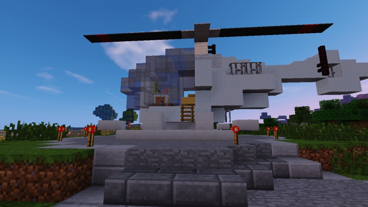 Helicopter Minecraft Map