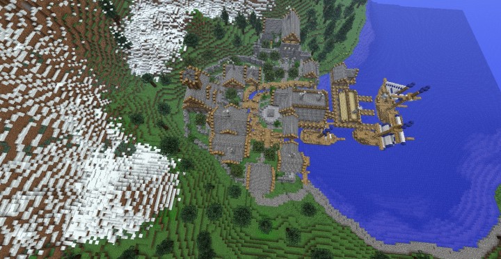"The Old History" RPG map Minecraft Map