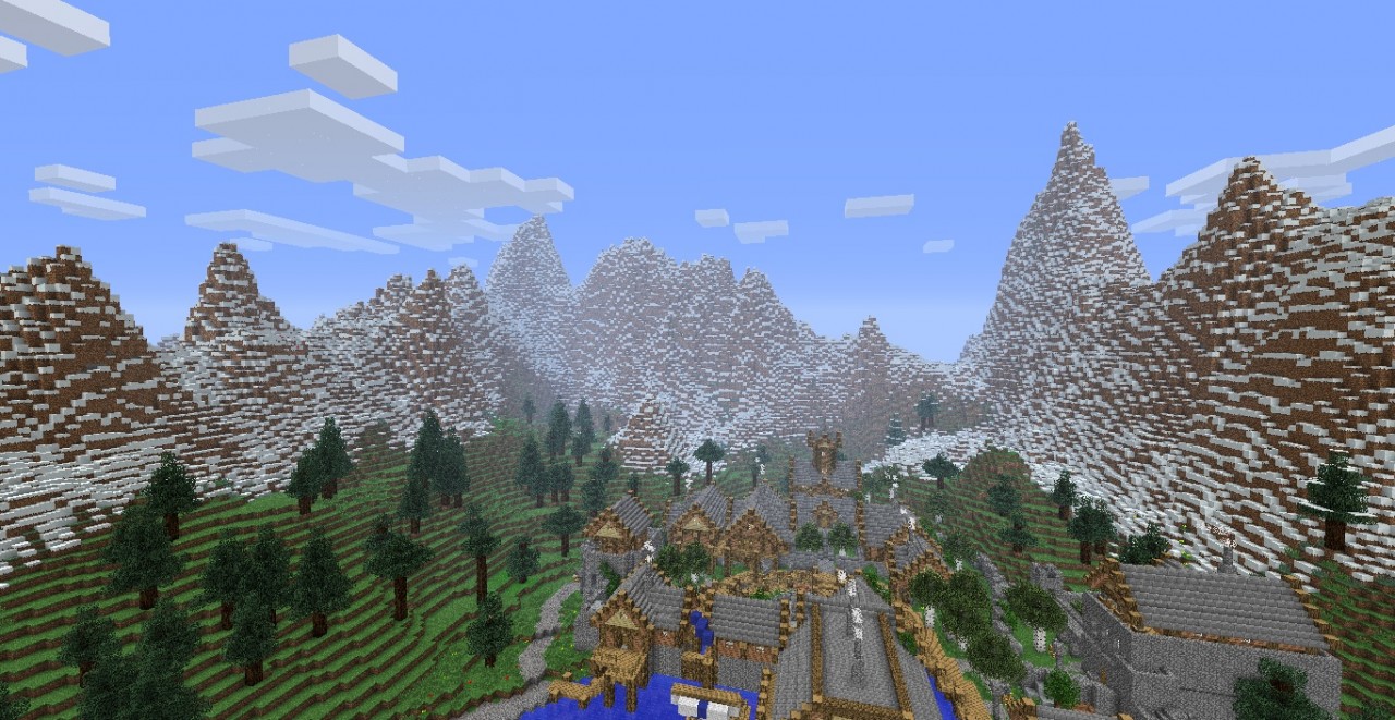 "The Old History" RPG map Minecraft Map