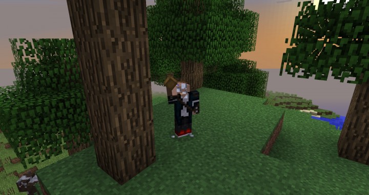 Growable Coconut Trees & Edible Coconuts | One Command Block | 1.10 Minecraft Map