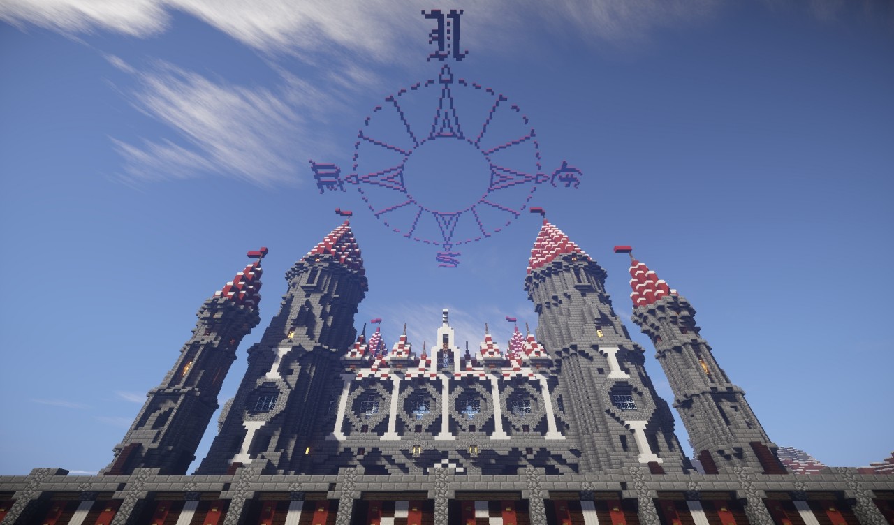 Factions Spawn Castle Minecraft Map