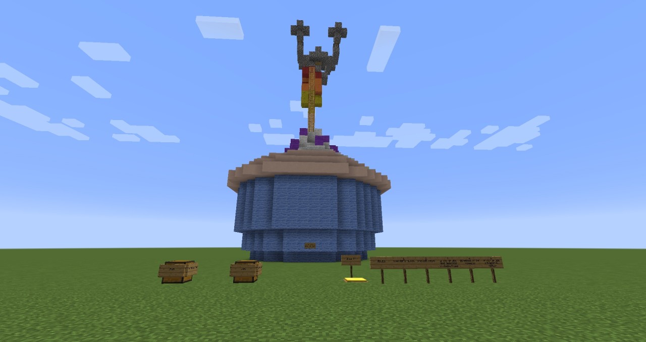 The Burning Cupcake! Minecraft Map