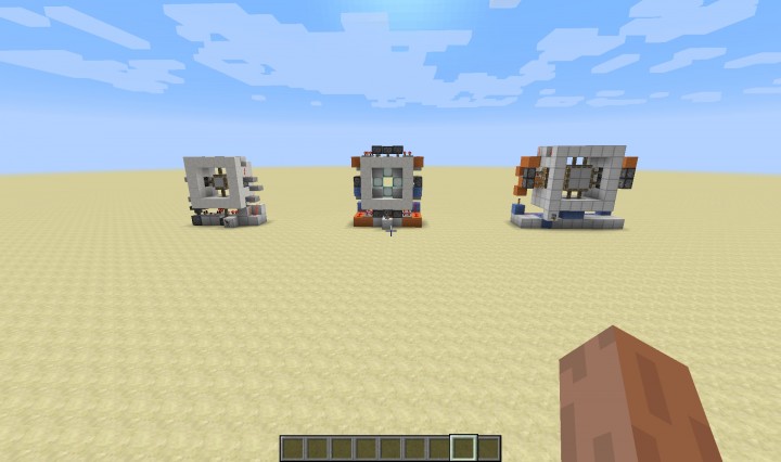 3 piston dors 3x3 Minecraft Map