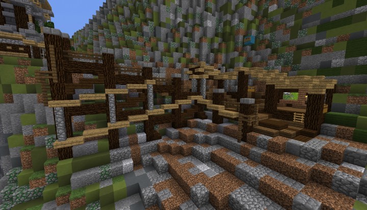 Custom Terrain For MMORGP Minecraft Map