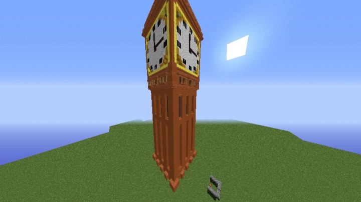 Monumento "Reloj Grande" - Monument "Big Ben" [Download] Minecraft Map