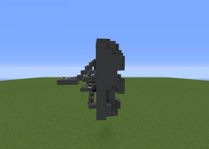 Giant Mechanical Villager Head Minecraft Map