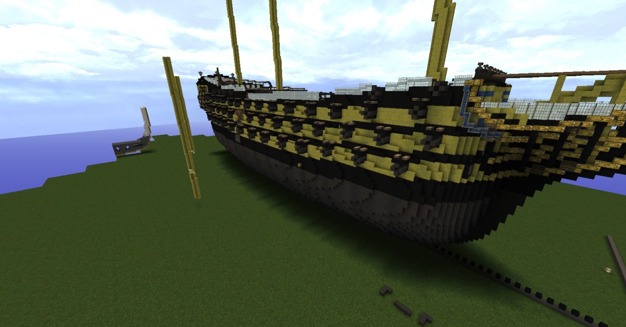 The HMS Victory Minecraft Map