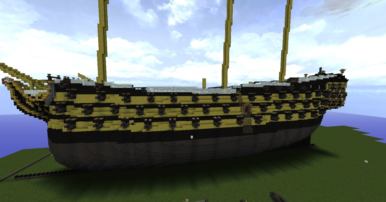 The HMS Victory Minecraft Map