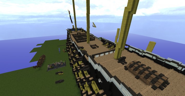 The HMS Victory Minecraft Map