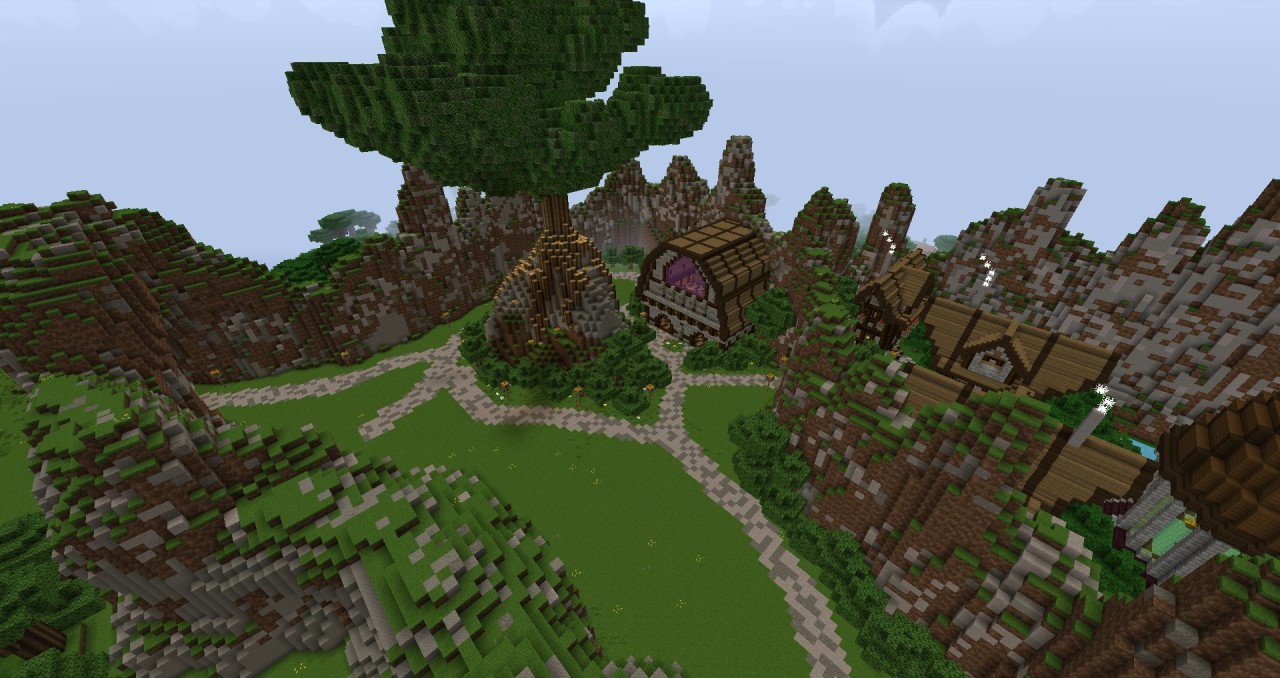 The Big Tree Spawn Minecraft Map