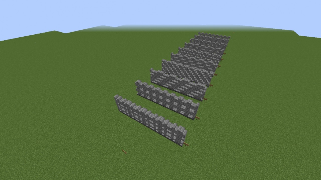 10 Wall Amazing Design Minecraft Map