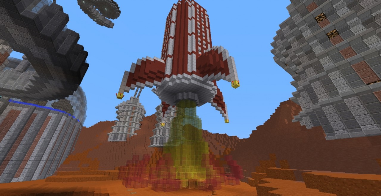 Action 1 - Evacuation [Life On Mars] Minecraft Map