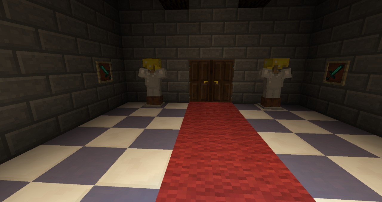 Manor with refined main hall Minecraft Map