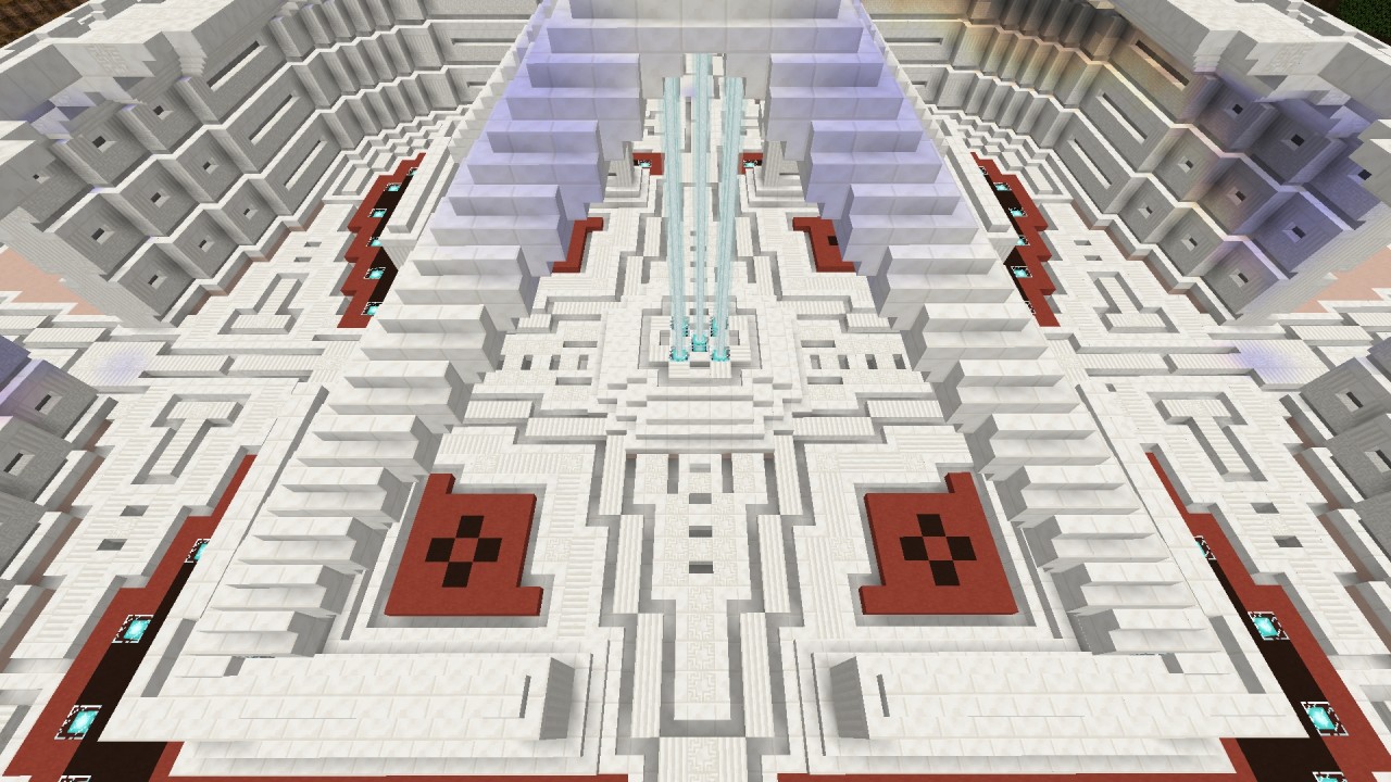 Huge Faction Spawn With Custom Terrain And Shop! Minecraft Map